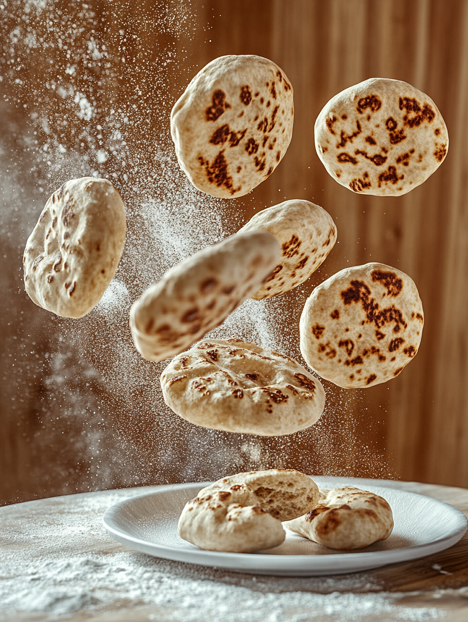 Soft and Healthy No-Knead Pita Recipe | High-Fiber with Goddess Prebio